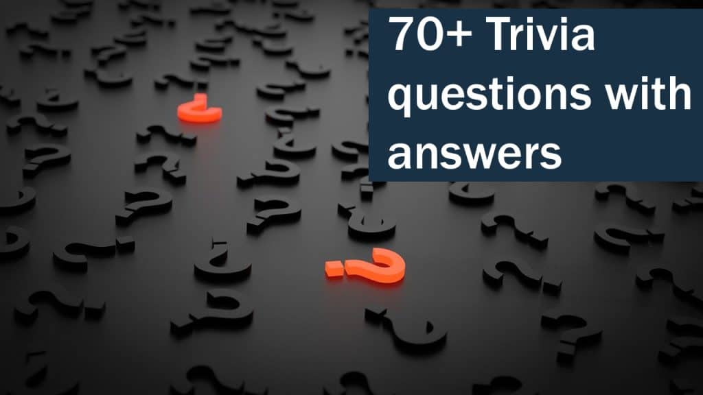 70+ Funny trivia questions and answers