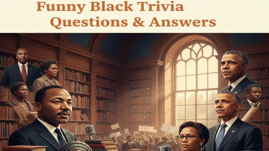 Funny Black Trivia Questions & Answers | Black History Quiz